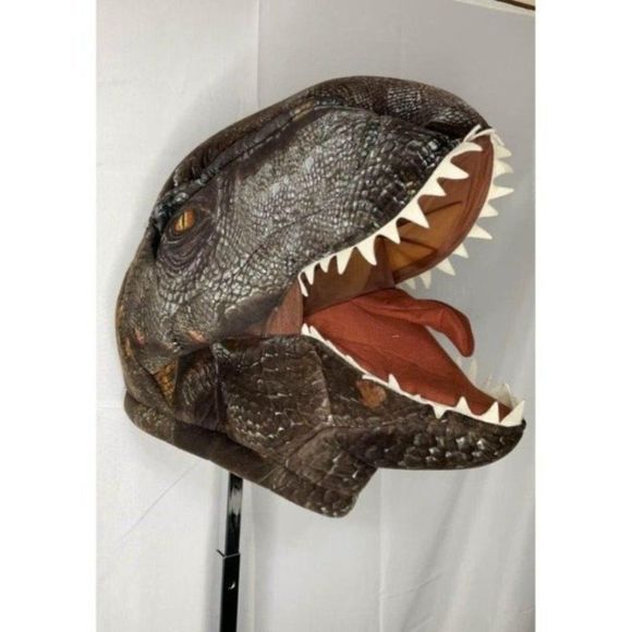 Jurassic Park | Other | Big Greeter Head Halloween Jurassic Park Trex ...